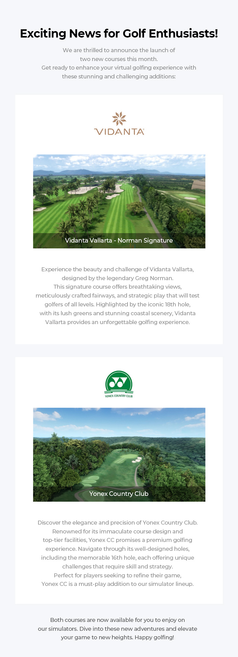 Golfzon Global | Golf Simulator Screen | Booking & Tournament